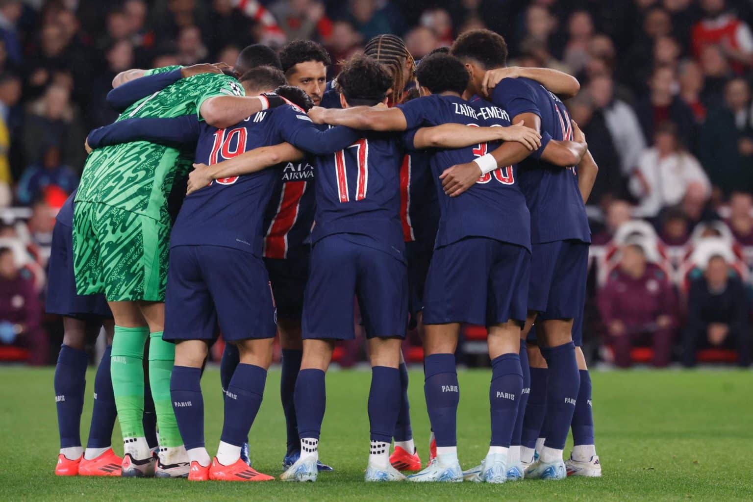 Arsenal - PSG : les compos officielles sont là, Doué titulaire ...